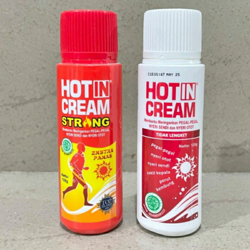 Jual Hotin Cream 120g Original Strong Aromatherapy | HOT IN GO CREAM ...