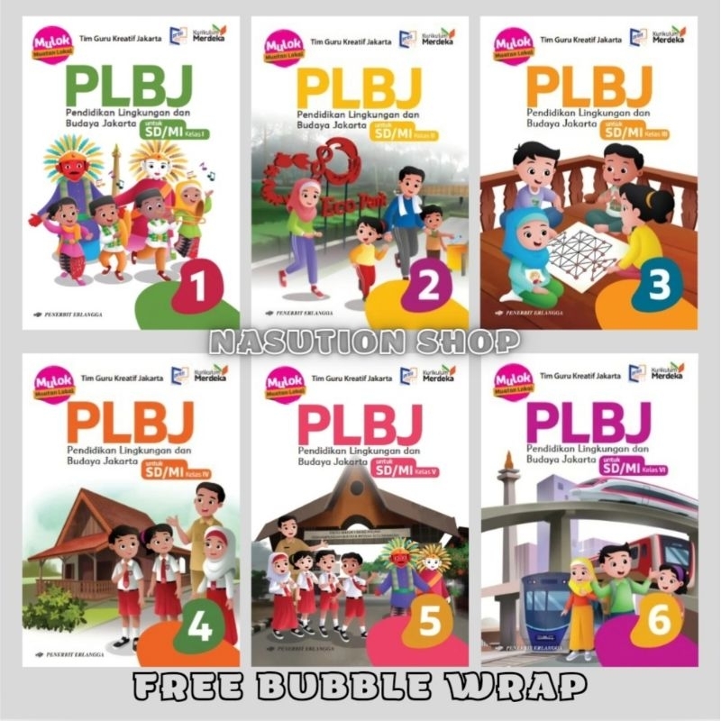Jual Buku PLBJ Kelas 1 2 3 4 5 6 SD/MI Penerbit Erlangga Kurikulum ...