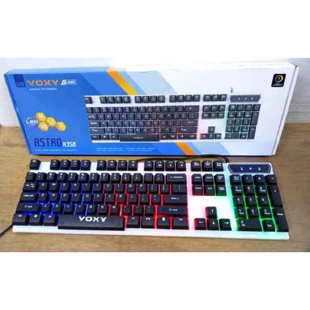 Jual Keyboard RGB Led For Gaming voxy keyboard gaming murah | Shopee ...