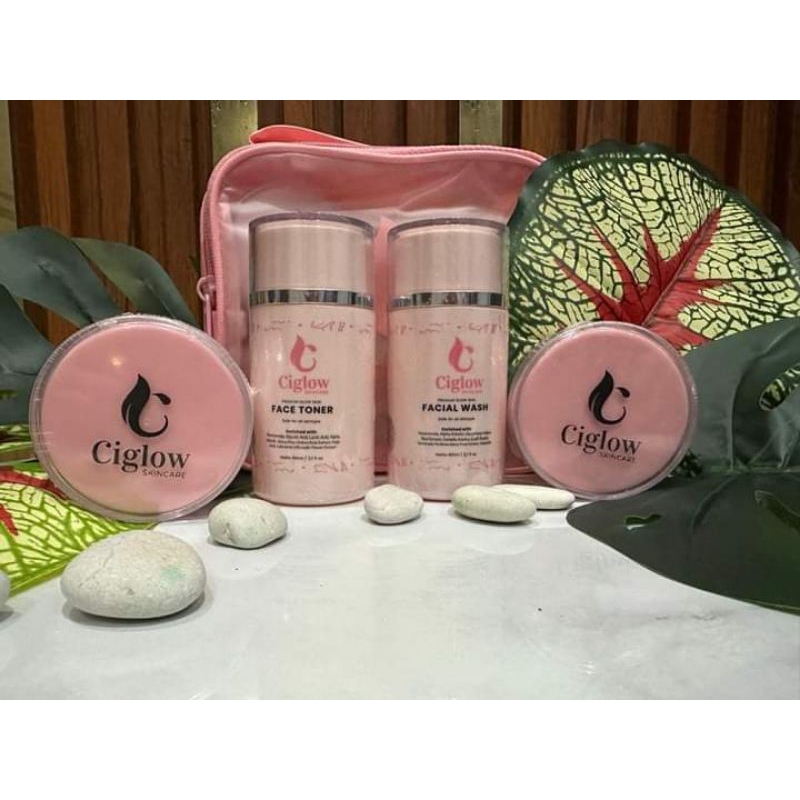 Jual CI GLOW SKINCARE PAKET ACNE DAN PAKET GLOWING SERIES CIGLOW ...