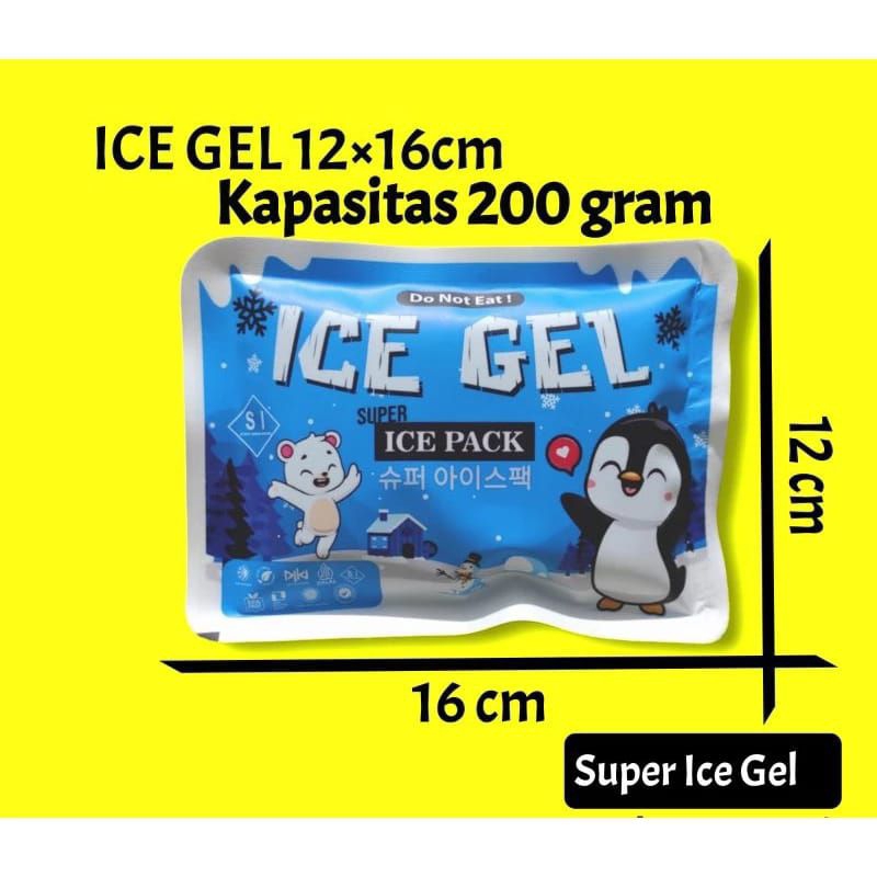 Jual Ice Gel Pack 200gr size 12x16cm - PENDINGIN TAHAN LAMA - ice gel ...