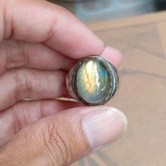 Jual Cincin batu akik labrador | Shopee Indonesia