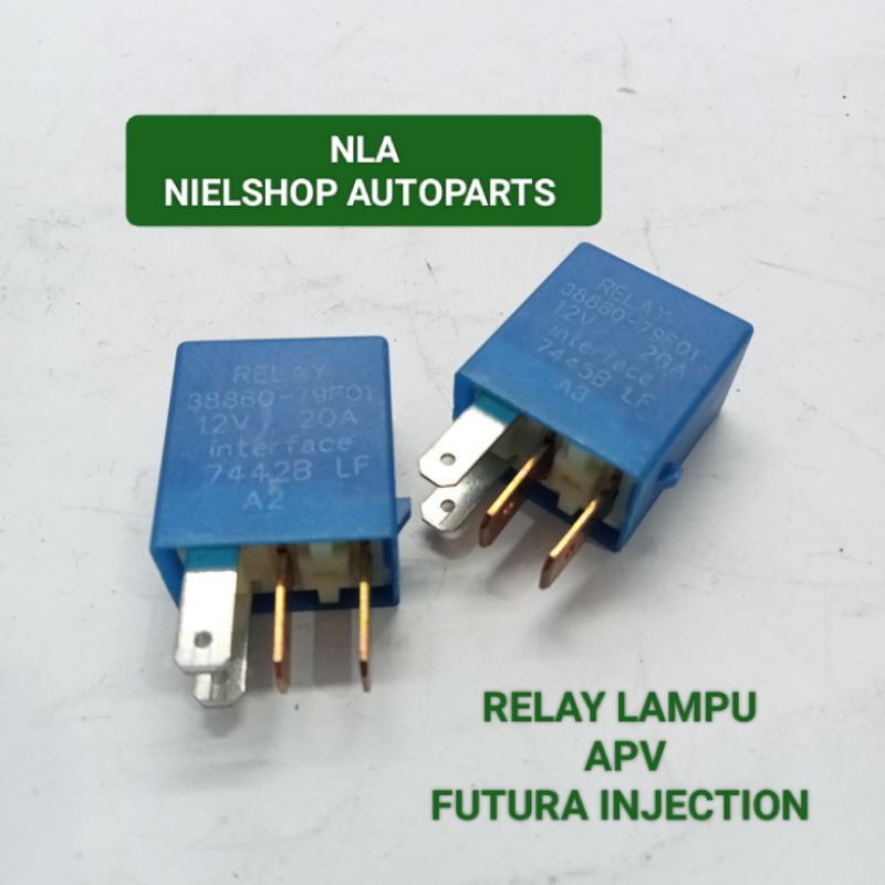 Jual Relay Lampu Untuk mobil Suzuki APV dan Futura Injection | Shopee ...