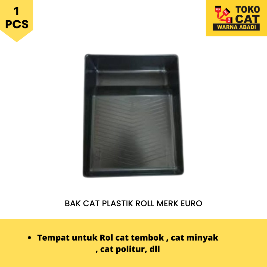 Jual Bak Cat Plastik Roll Merk Euro | Shopee Indonesia