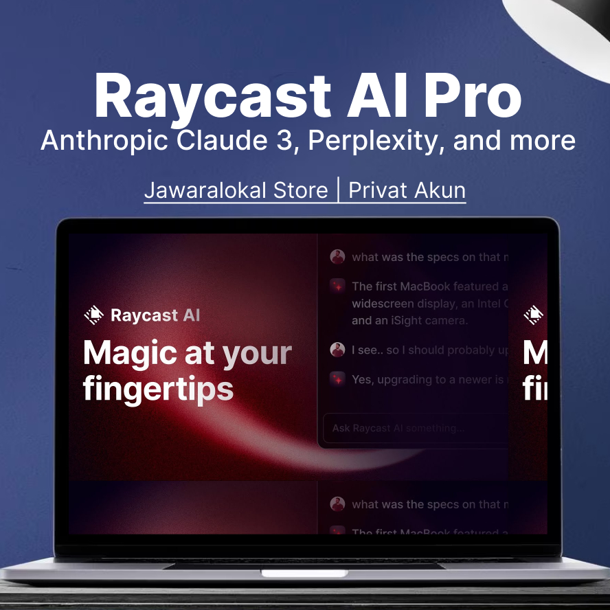Jual Raycast AI Pro | Supercharged Productivity | Privat 30 Hari | Shopee Indonesia