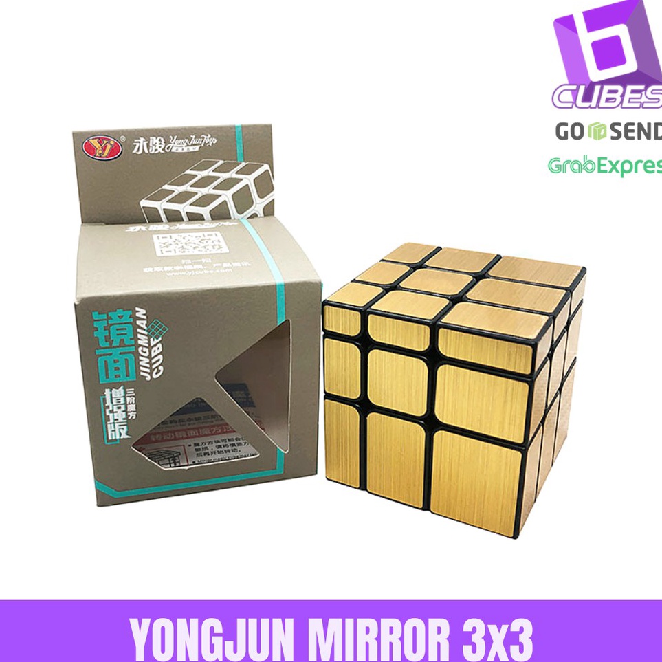 Jual Praktis Rubik Mirror Yongjun Mirror 3x3 YJ 3x3 Mirror Yongjun ...