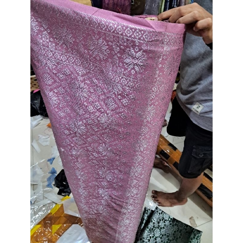 Jual BAHAN Songket / kain songket / Songket meteran / Songket tenun ...