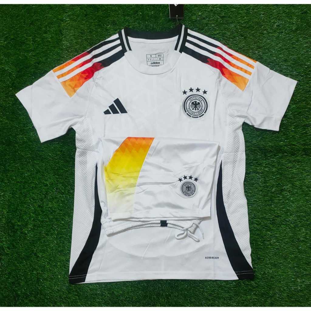 Jual FULLSET BAJU+CELANA JERSEY BOLA JERMAN HOME PIALA EROPA 2024- JERSEY JERMAN HOME EURO 2024 ...