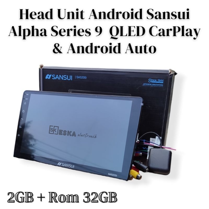 Jual Head Unit Android Sansui Alpha Series 9 Inch Ram 2gb Rom 32gb
