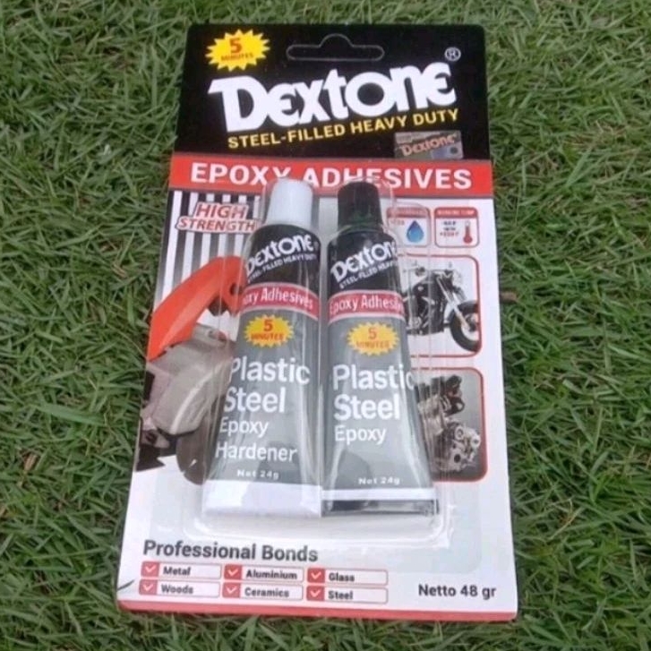 Jual Lem DEXTONE EXPOXY ADHESIVES 48 gr/Lem Besi Dextone 5 Menit ...