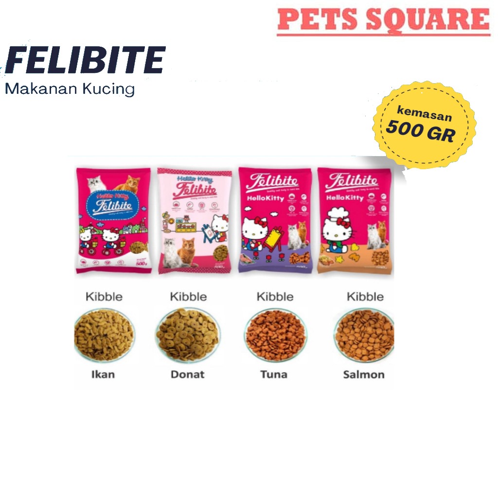 Jual FELIBITE FRESHPACK 500GR IKAN/DONAT/TUNA/SALMON (G/G) | Shopee ...