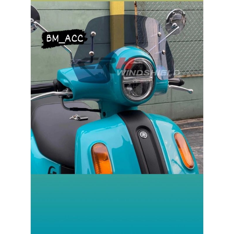 Jual paket visor mini dan spion tangkai panjang FAZZIO 125 model klasik ...