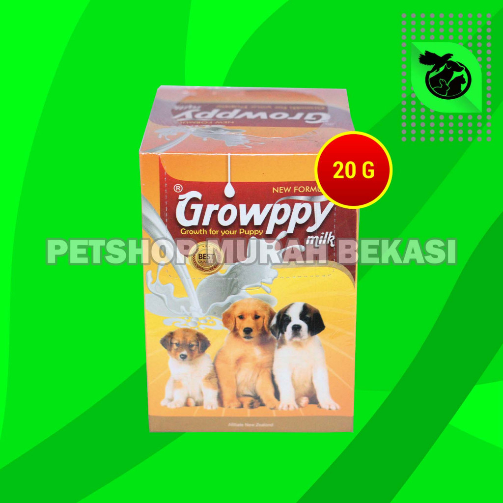 Jual Susu Anak Anjing Growppy 30 gr Dog Milk Anakan Susu Growpy kemasan 30 gr 1 Dus | Shopee ...