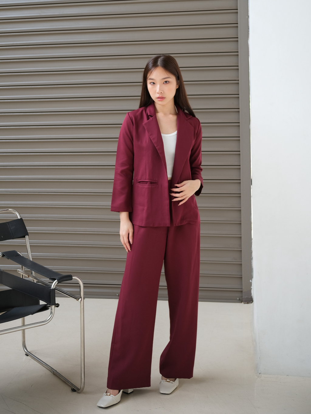 Jual Kiyorawears - Koko Blazer with Pockets / Blazer Saku Wanita ...
