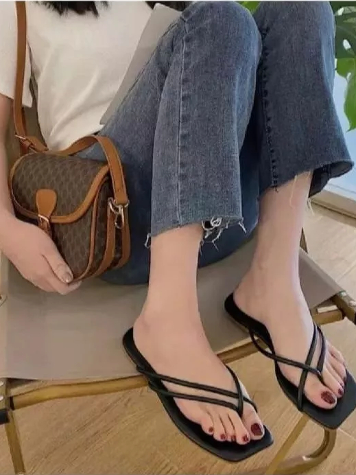 Jual SANDAL TEPLEK/SANDAL WANITA/SANDAL TEPLEK WANITA FLAT JEPIT ...