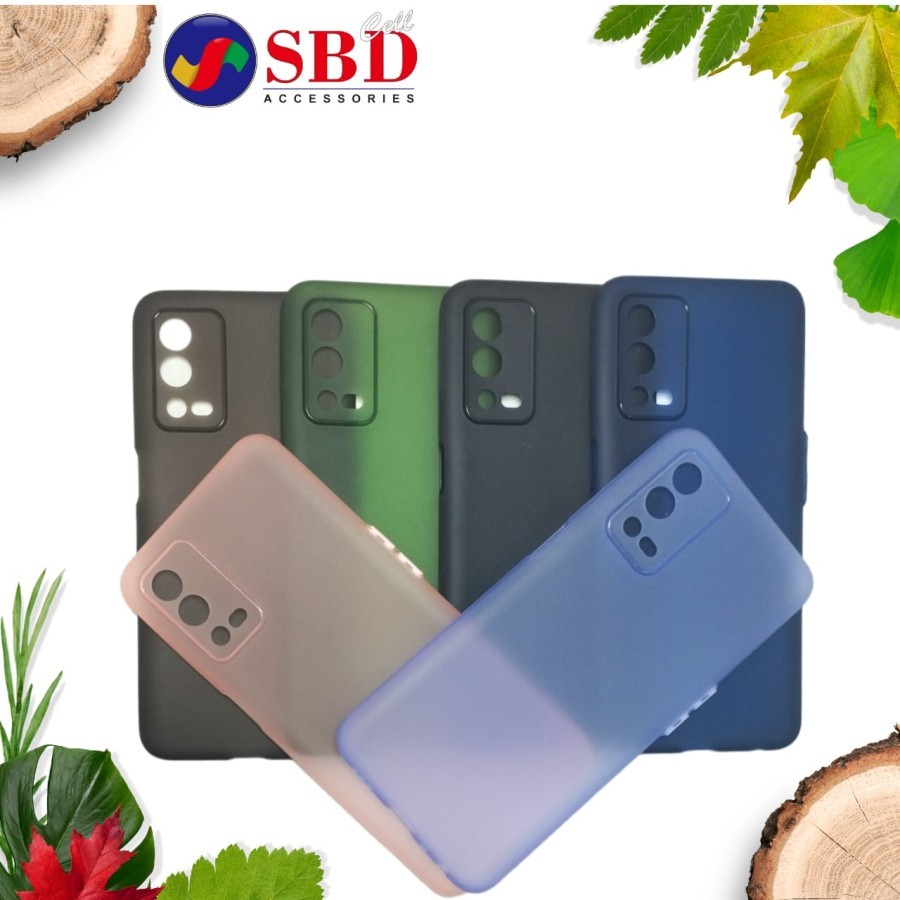 Jual Softcase Ultra Thin Matte Slim Case 0.3MM Oppo A55 4G Silicon Case ...