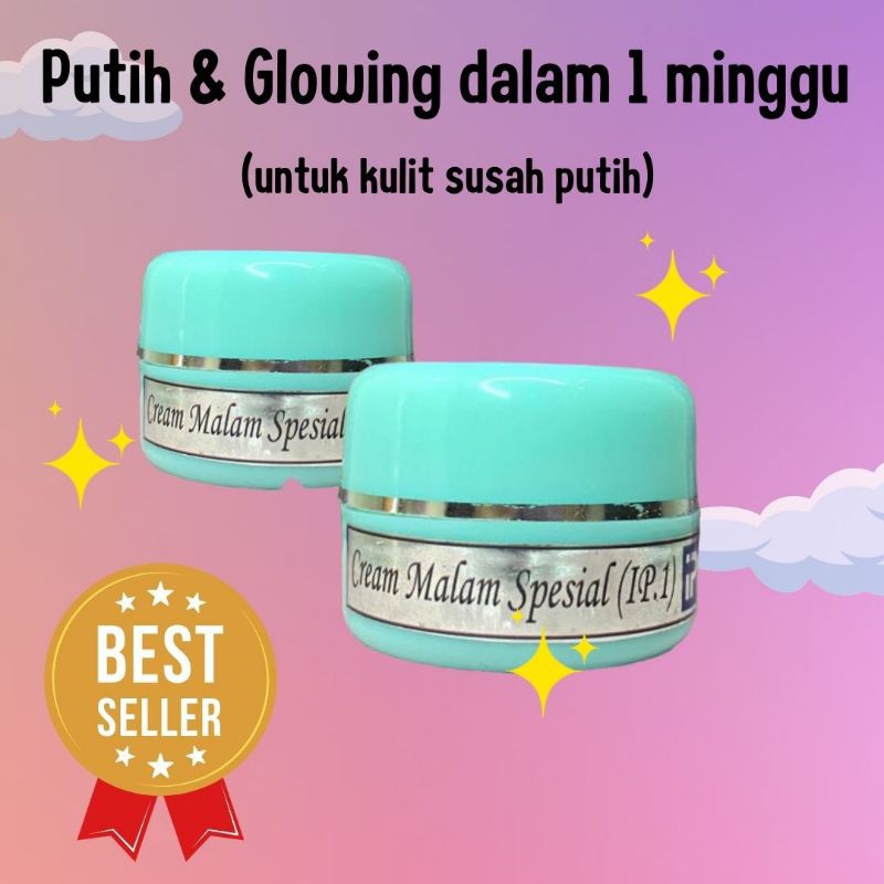 Jual Cream Malam Spesial (IP1) Ipung Skincare | Shopee Indonesia