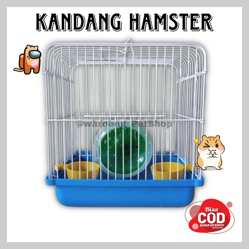 Jual Kandang Hamster Mini Kualitas Premium Besi Tebal 20x15x24 Rumah ...