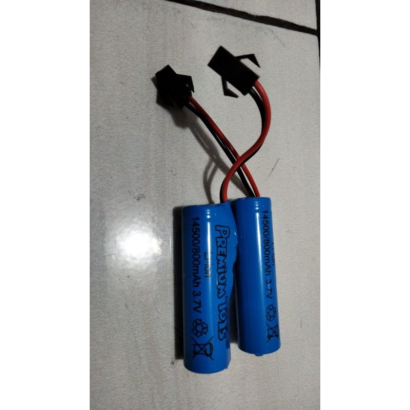 Jual Baterai Mobil Remot Control 3.7v 800mah Socket Hitam | Shopee ...