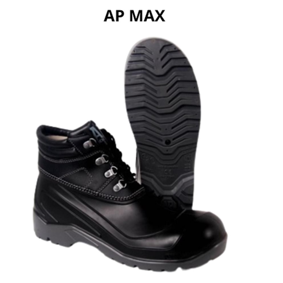 Jual Modern SEPATU BOOT SAFETY AP BOOTS AP MAX HITAM KONTRUKSI PROYEK ...