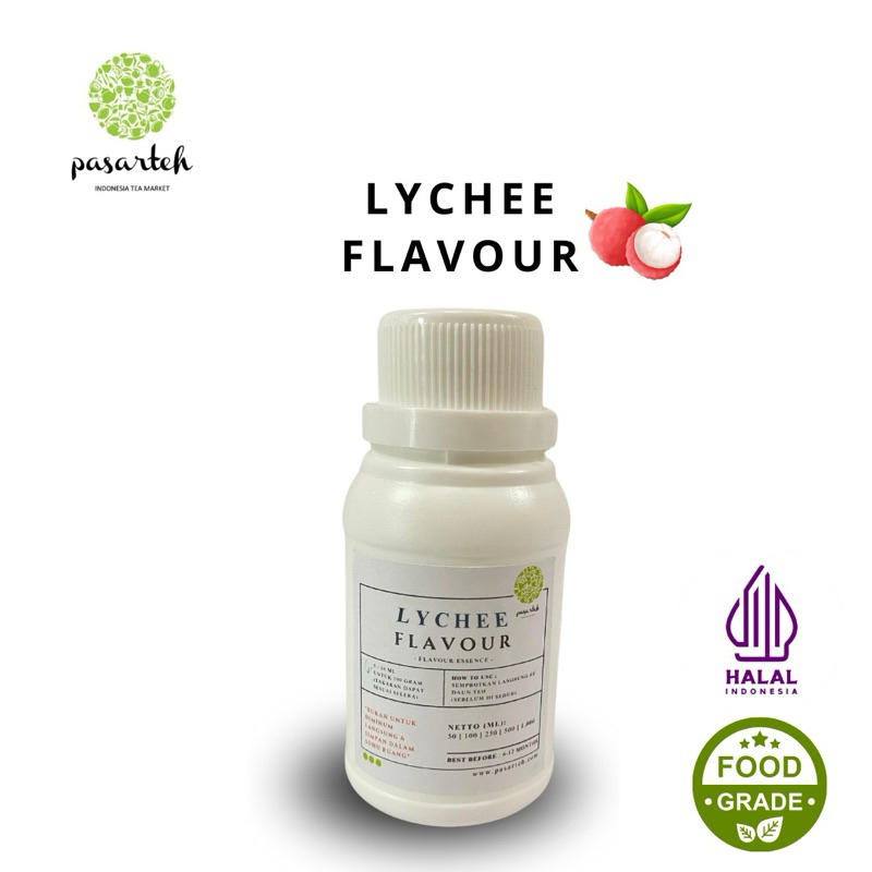 Jual [ pasarteh ] Lychee Flavour | Flavour Essence | Perisa Leci ...