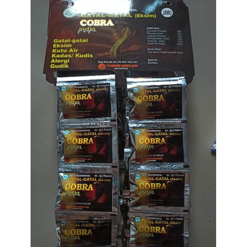 Jual KAPSUL COBRA GATAL GATAL (Eksim) | Shopee Indonesia