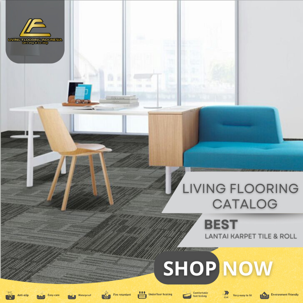 Jual Karpet Tile Caspian | Karpet Kantor 50 x 50 | Karpet Khusus ...