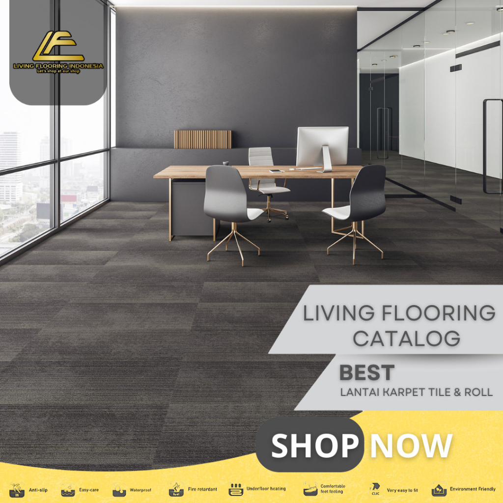 Jual Karpet Tile Calivornia | Karpet Kantor 50 x 50 | Karpet Khusus ...