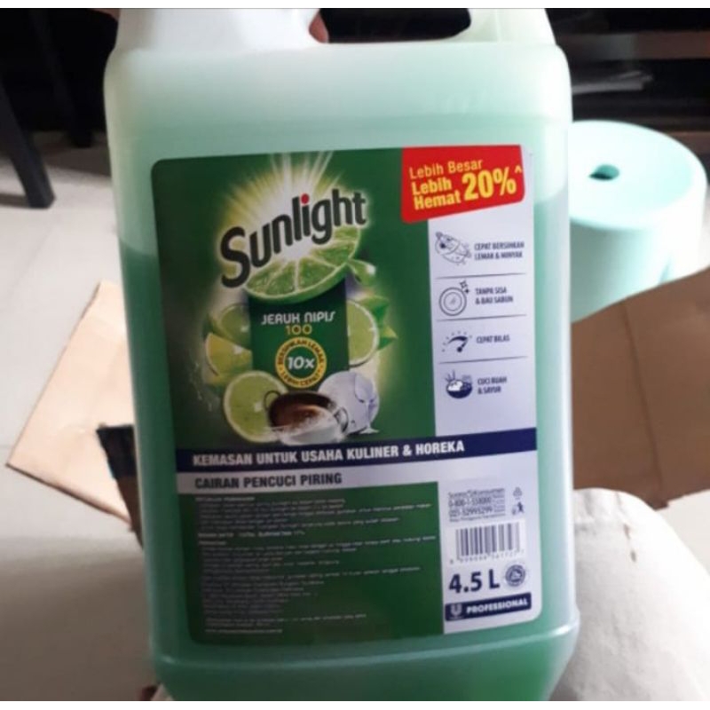 Jual PROMO Sabun Cair Sunlight 5 Liter | Shopee Indonesia