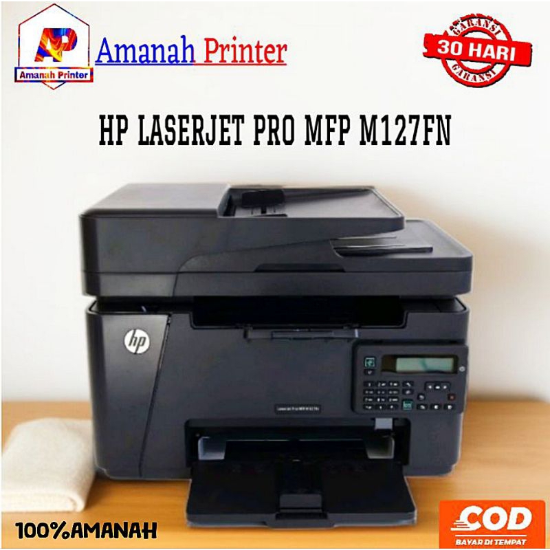 Jual Printer HP Laserjet Pro MFP M127fn A4 F4 Multifungsi | Shopee ...