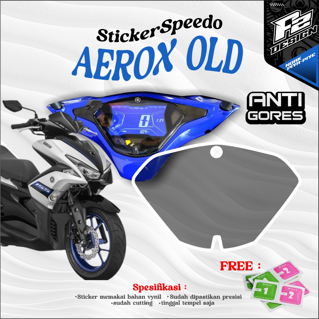 Jual STIKER CUTTING PELINDUNG SPIDOMETER, ANTI GORES SPEEDOMETER AEROX ...