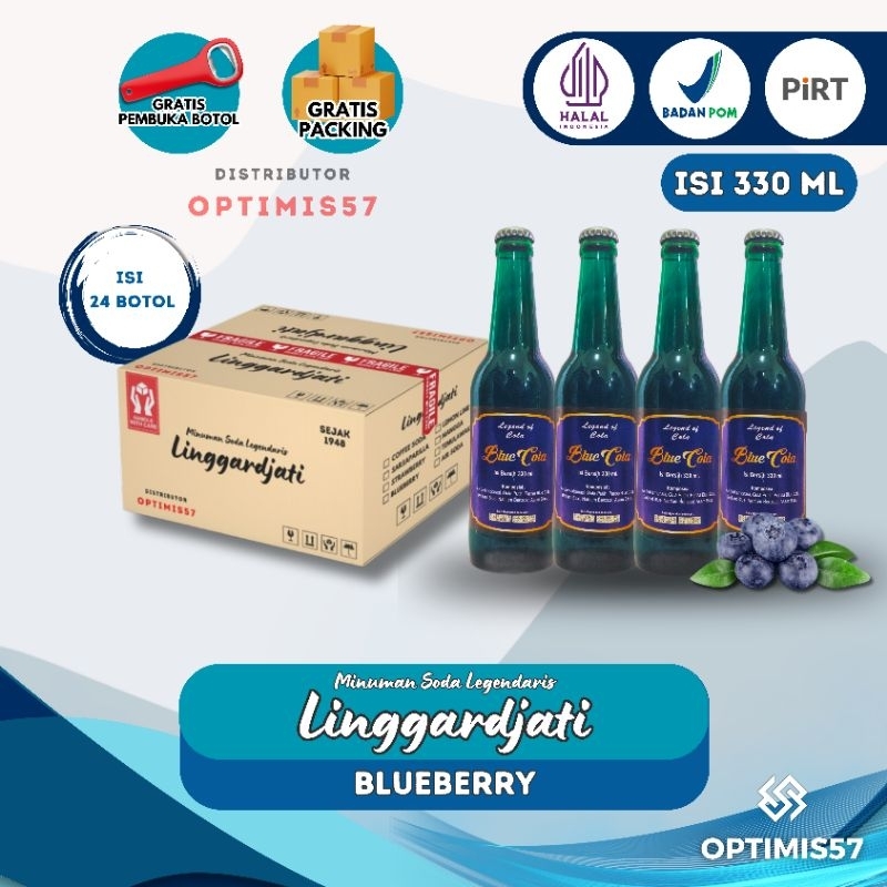 Jual LIMUN LINGGARDJATI BLUEBERRY TERMURAH | 24 BOTOL | GRATIS PACKING ...