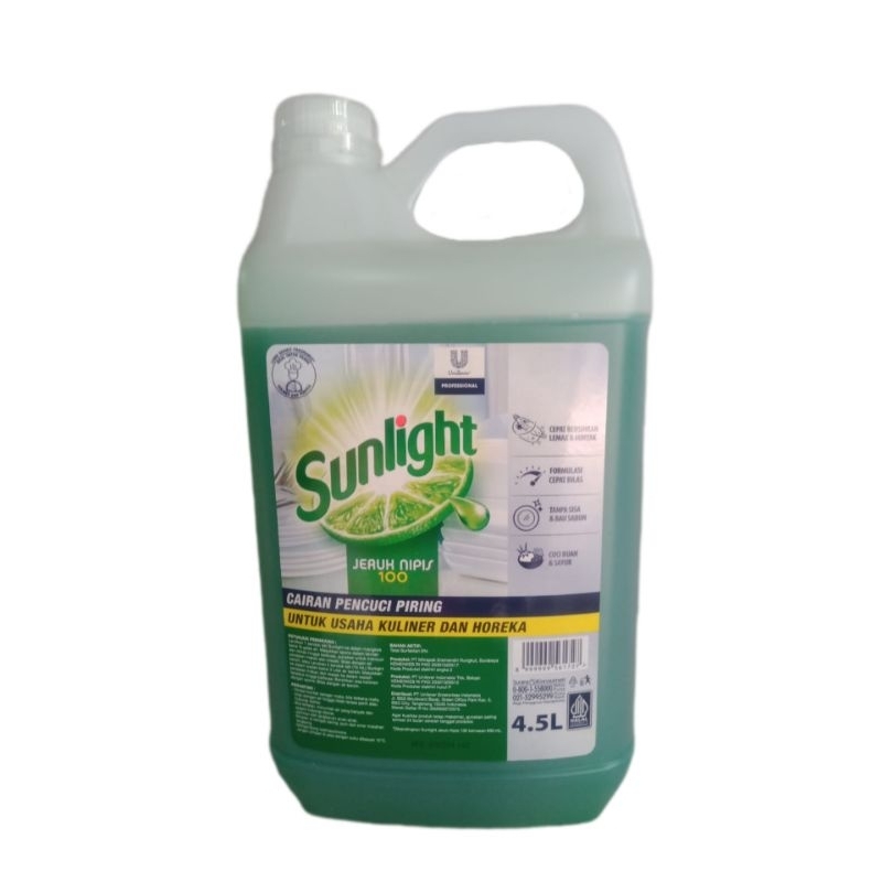 Jual Sunlight 4,5 Liter Jerigen Untuk Usaha Kuliner Dan Horeka Hemat ...