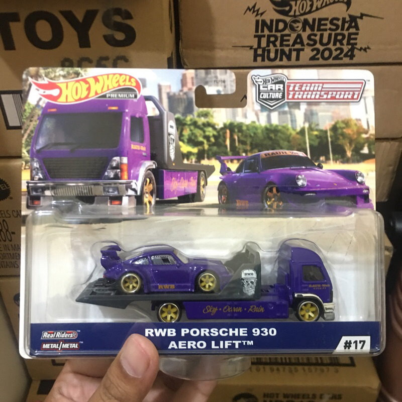 Jual Hot Wheels Porsche 930 RWB Team Transport | Shopee Indonesia