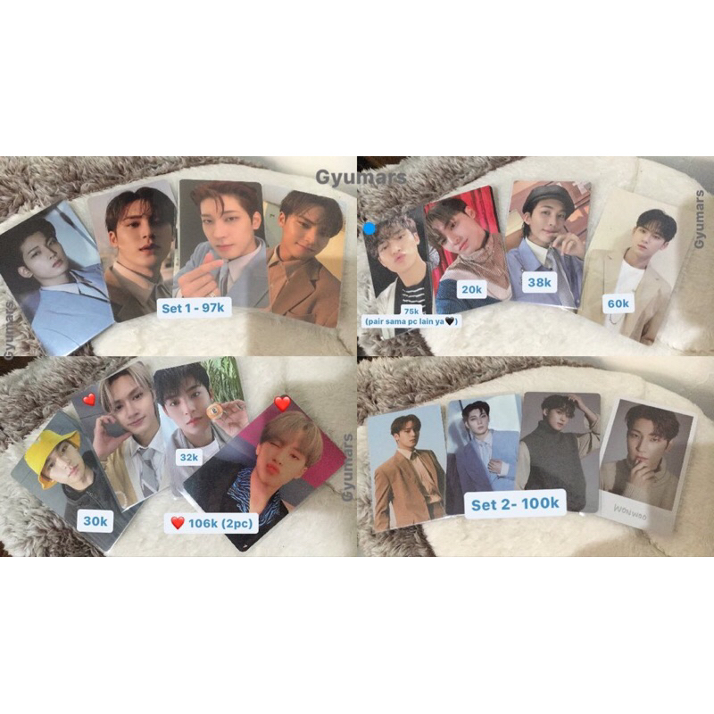 Jual Photocard Seventeen Mingyu Wonwoo (BACA DESC) | Shopee Indonesia