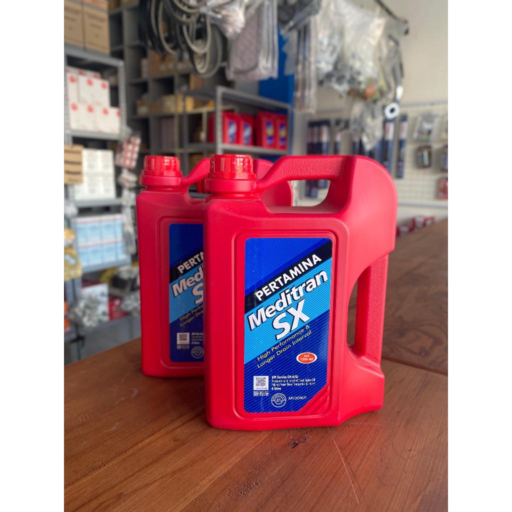 Jual Pertamina Meditran SX 4L SAE 15W-40 API Service CH-4/SJ Original ...