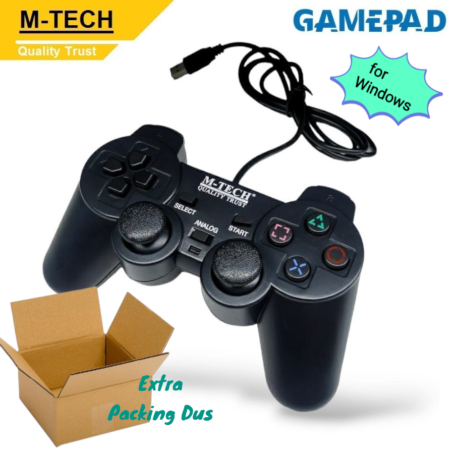 Jual Gamepad USB Single Getar M-Tech Stick Pc | Shopee Indonesia