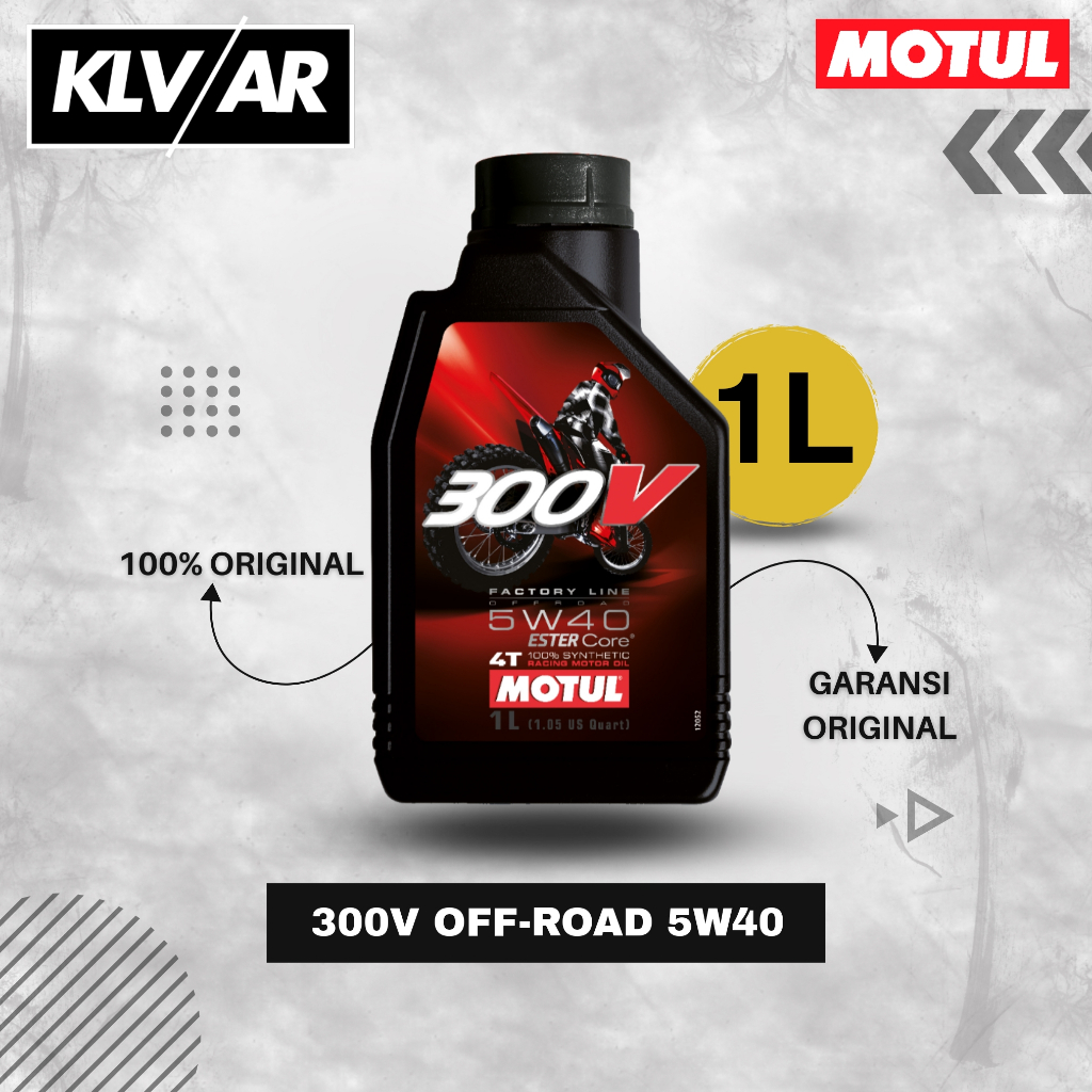 Jual Oli Motul Racing 300V FL OFF ROAD SERIES 1L Oli Motor racing | Shopee Indonesia