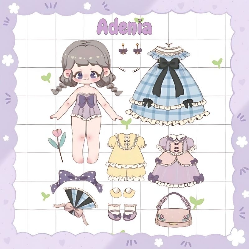 Jual BONEKA KERTAS VIRAL PAPER DOLL BP BONGKAR PASANG | Shopee Indonesia