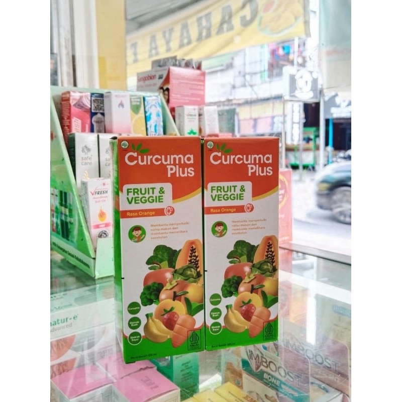Jual CURCUMA PLUS FRUIT & VEGGIE SIRUP 100ML | Shopee Indonesia