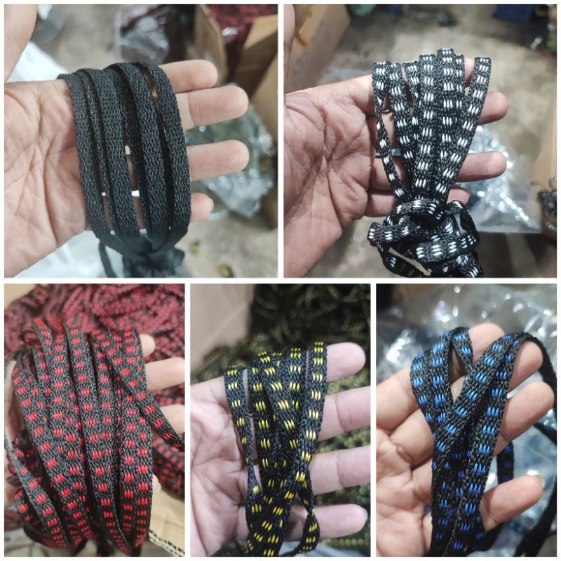 Jual Talikur gepeng, tali kur, bahan tali polyester full 8mm, tali ...