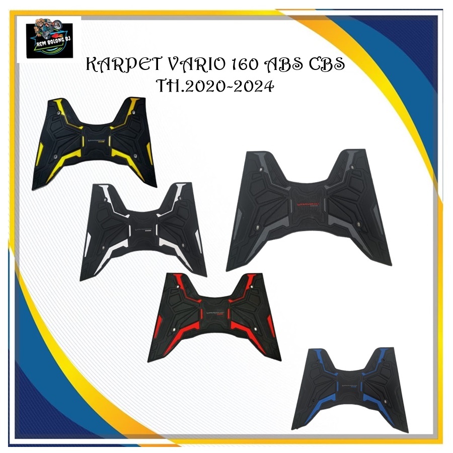 Jual KARPET HONDA VARIO 160 th 2022 2024 CBS ABS ALAS KAKI VARIO160 | Shopee Indonesia