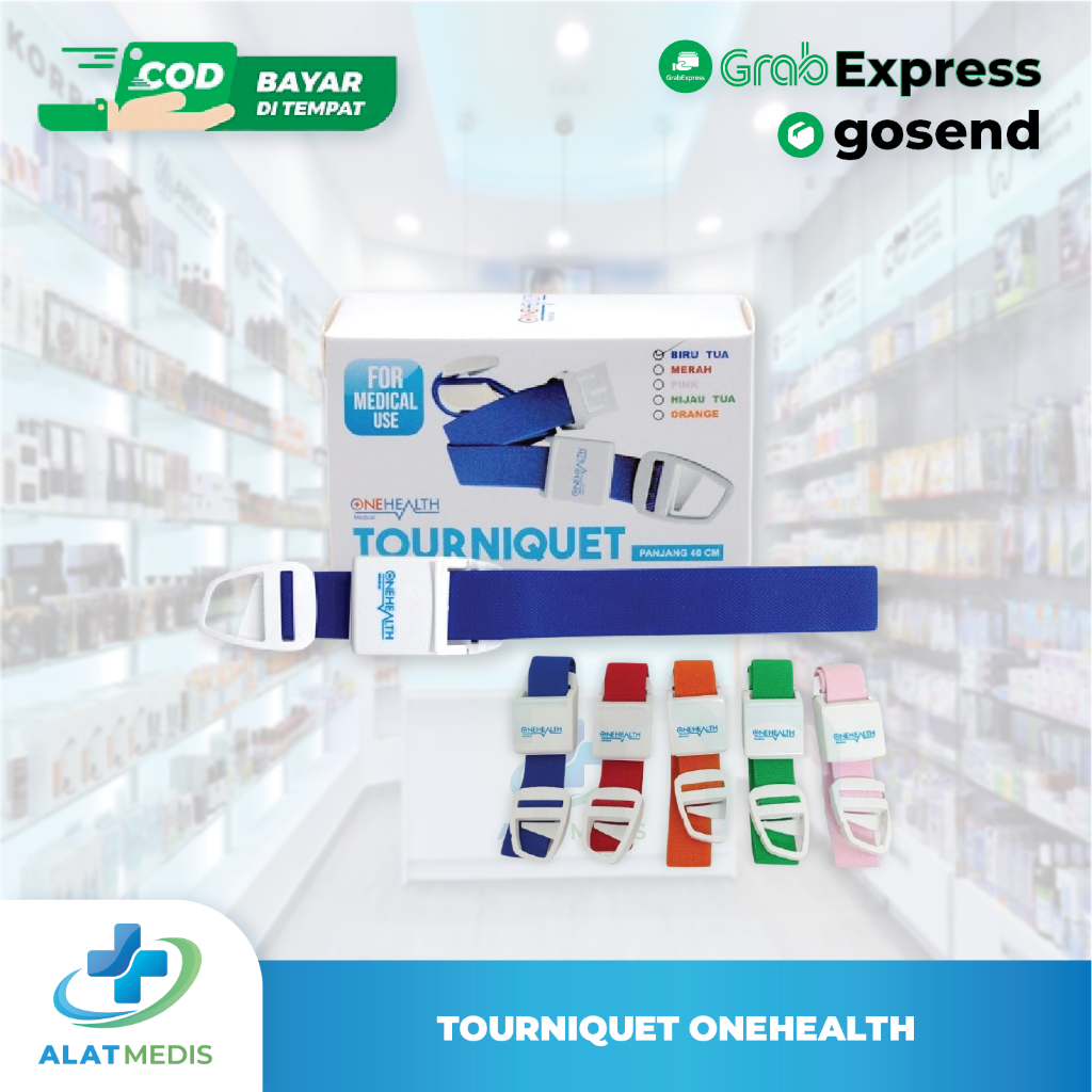 Jual Tourniquet Torniket Onehealth Torniquet Alat Penjepit Aliran Darah ...