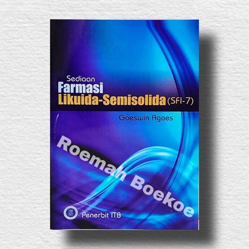 Jual BUKU GOESWIN AGOES SERIES SEDIAAN FARMASI, STERIL, BAHAN ALAM, PADAT, LIKUIDA, KOSMETIK ...
