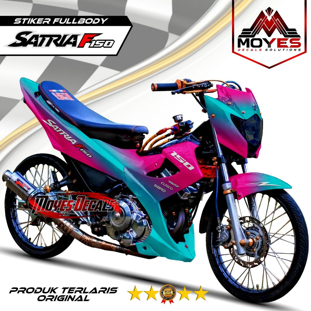 Jual Decal Satria FU 150 2014 Fullbody Stiker Variasi Satria FU ...