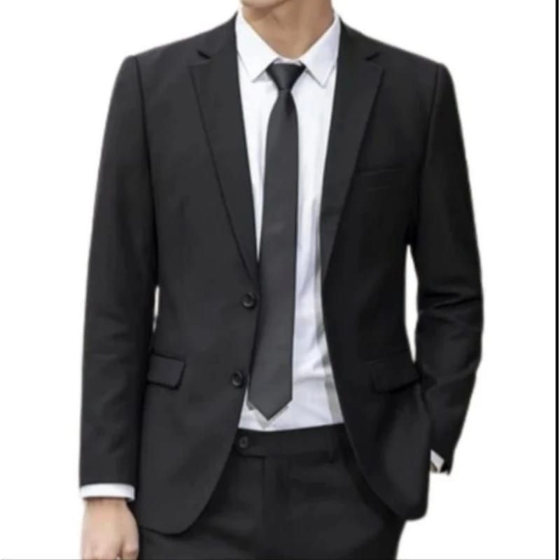 Jual JAS HITAM Jas pria formal semi formal jas kantoran pria jas ...