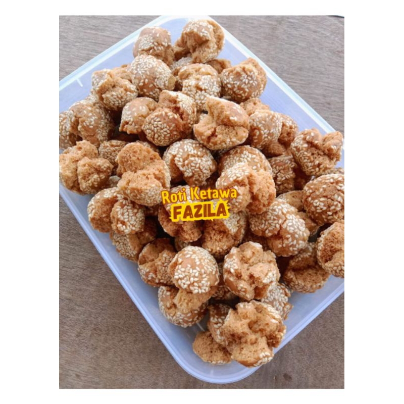 Jual roti ketawa full wijen/roti ketawa rapuh enak murah | Shopee Indonesia