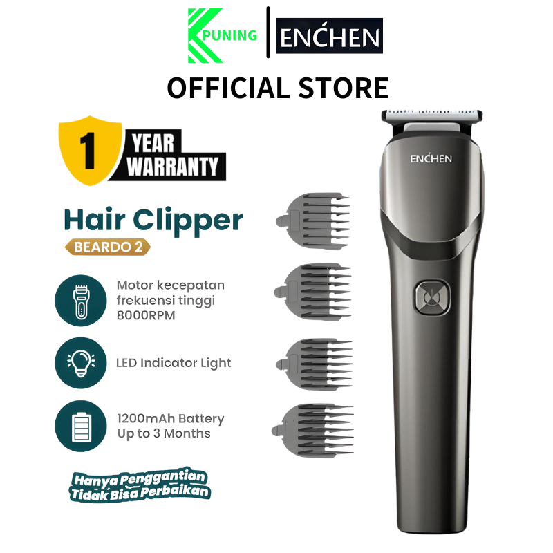 Jual PUNING ENCHEN Alat Cukur Elektrik Rambut Jenggot Beardo 2 Smart ...