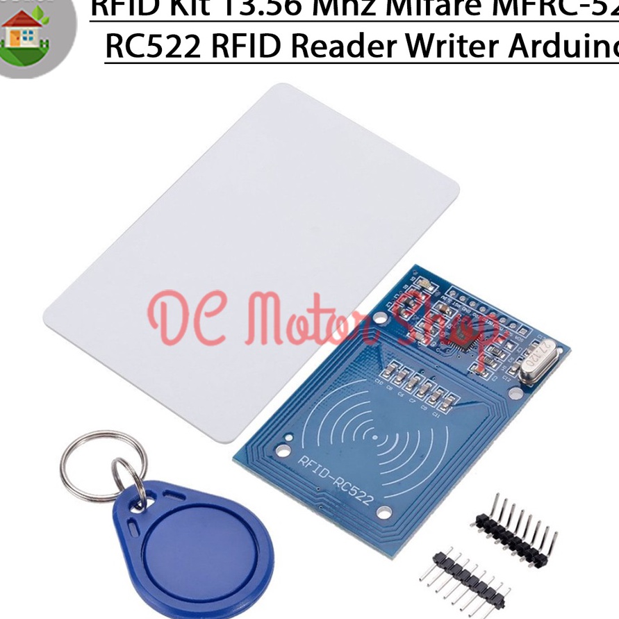 Jual 1111 RFID Kit 1356 Mhz Mifare MFRC522 RC522 RFID Reader Writer Arduino | Shopee Indonesia