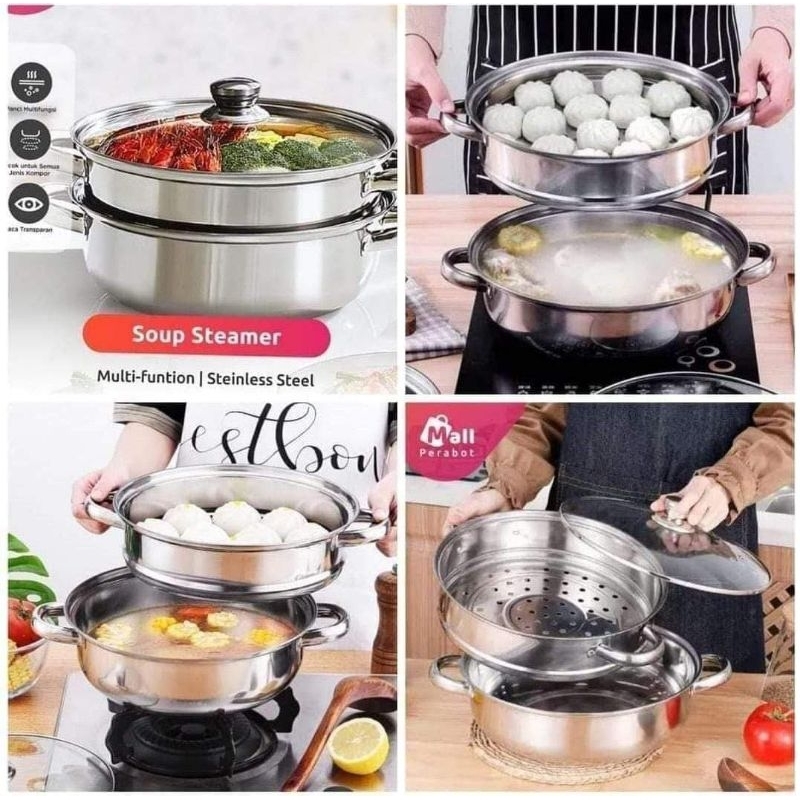 Jual PANCI KUKUS 2 LAYER - PANCI STEAMER 2 SUSUN - KUKUSAN 2 SUSUN ...